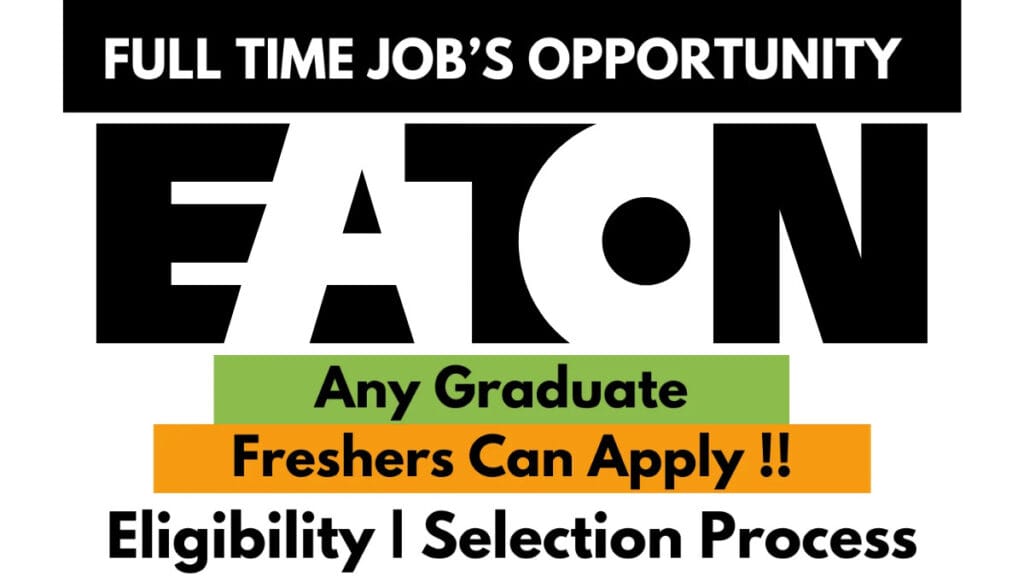 🔥 High-Paying Apprentice – DevOps Role at Eaton — Hybrid Pune (2025) - Job Seekers