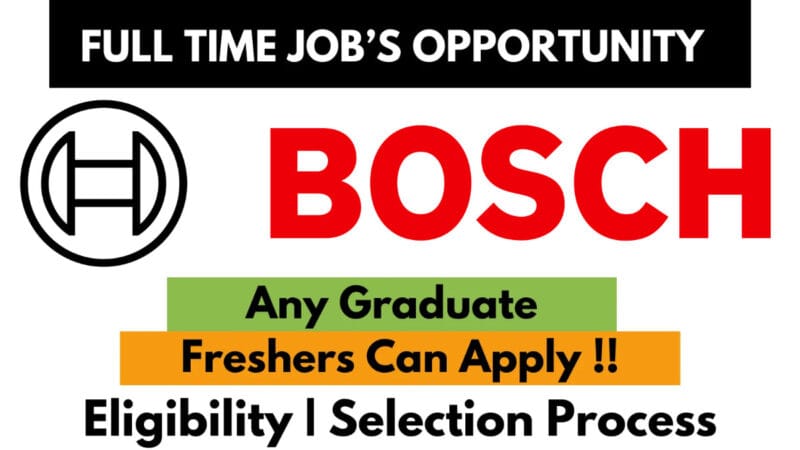 🚀 Kickstart Your Career as an Area Manager at Bosch – High-Paying Jobs ...