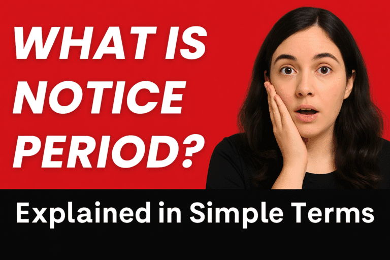 What Is Notice Period in a Job? A Simple Guide for Freshers & Employees ...